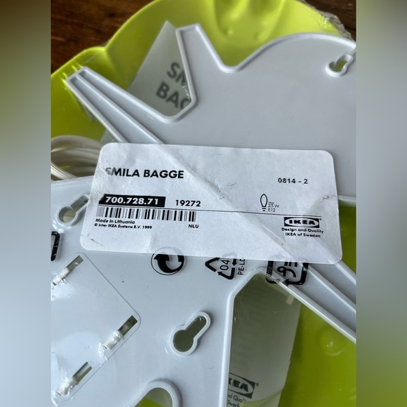 IKEA | Other | Ikea Smila Bagge Childrens Wall Night Lamp Green Bug ...